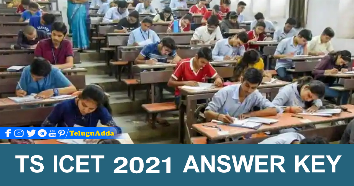 TS ICET 2021 Answer Key - TSICET 2021 Exam Answer Key